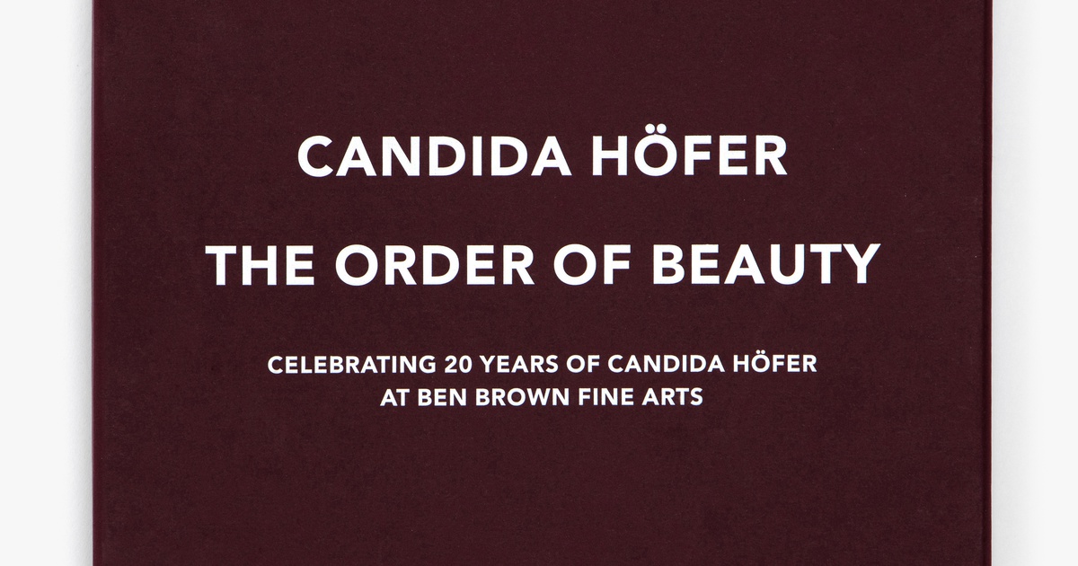 Publication: Candida Höfer: The Order of Beauty - Celebrating 20 Years ...